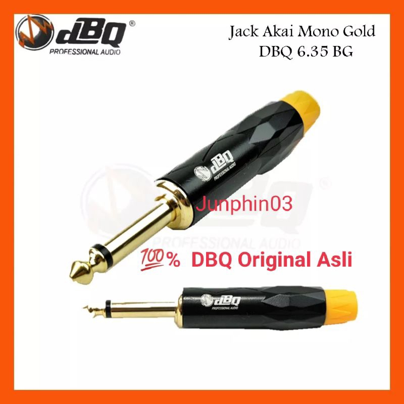 Jual JACK AKAI MONO GOLD JEK JAC JAK MIC MICROPHONE DBQ ORIGINAL ...