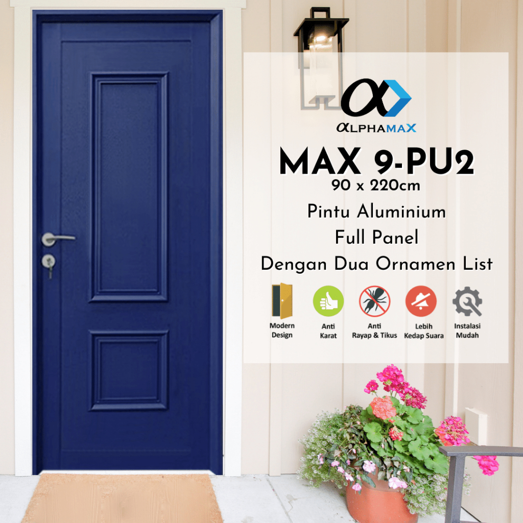 Jual ALPHAMAX Max 9-PU2 Pintu Rumah Pintu Depan Pintu Utama Pintu Kamar ...