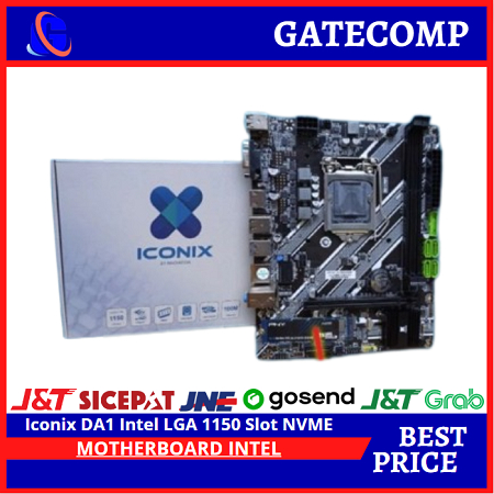 Jual Iconix Motherboard H81 DA1 Intel LGA 1150 Slot NVME | Shopee Indonesia