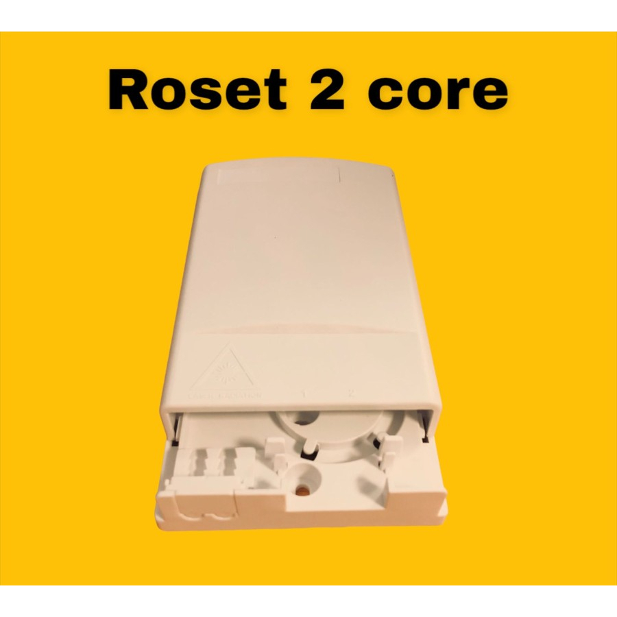 Jual ROSET 2CORE ftth roset 2 core TYPE GESER FULL odf/odp fiber optic ...