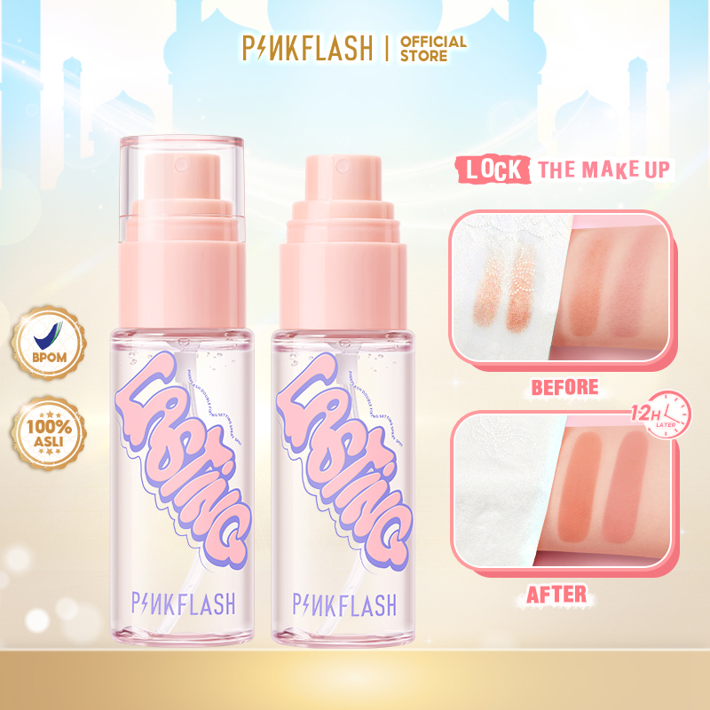 Jual PINKFLASH Makeup Shine-free Hydrating Setting Spray Oil-control ...