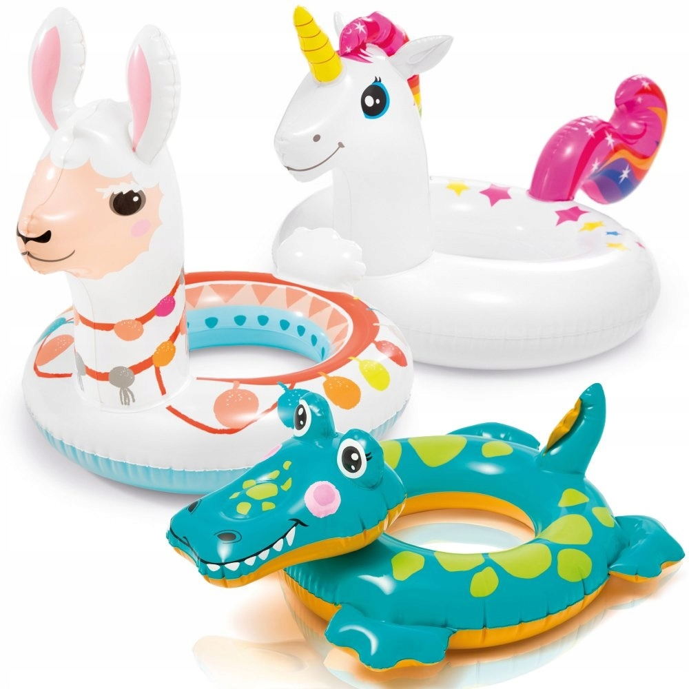 Jual Ban renang anak Intex Deluxe Animal Ring Intex 58221 Buaya ...