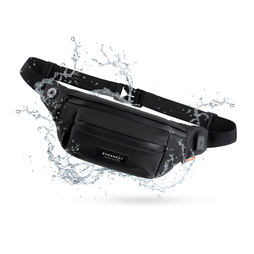 Jual Evernext - Tas Selempang Anti Air Waist Bag Waterproof Volker ...