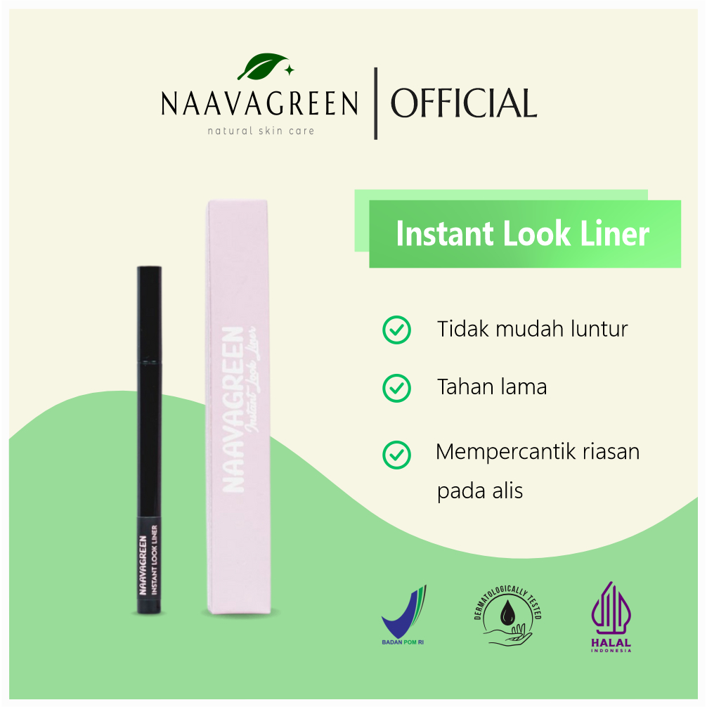 Jual NAAVAGREEN Instant Look Liner | Shopee Indonesia
