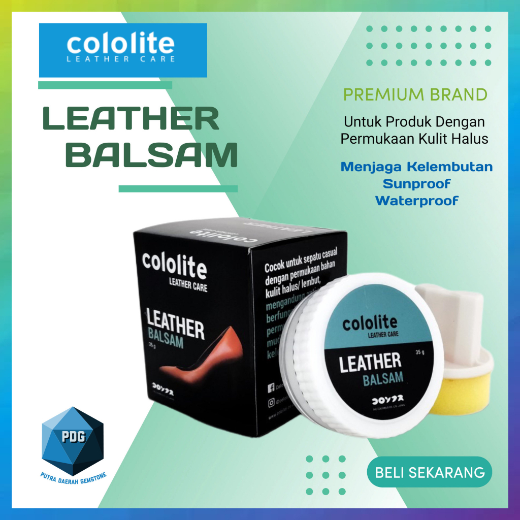Jual COLOLITE LEATHER BALSAM Perawatan Sepatu dan Tas Kulit Casual ...