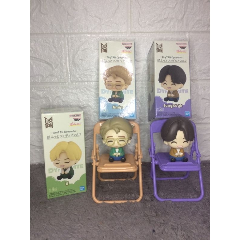 Jual Pofutto Figure TinyTan Vol. 2 V Jeon Jungkook Park Jimin Kim Taehyung BTS | Shopee Indonesia