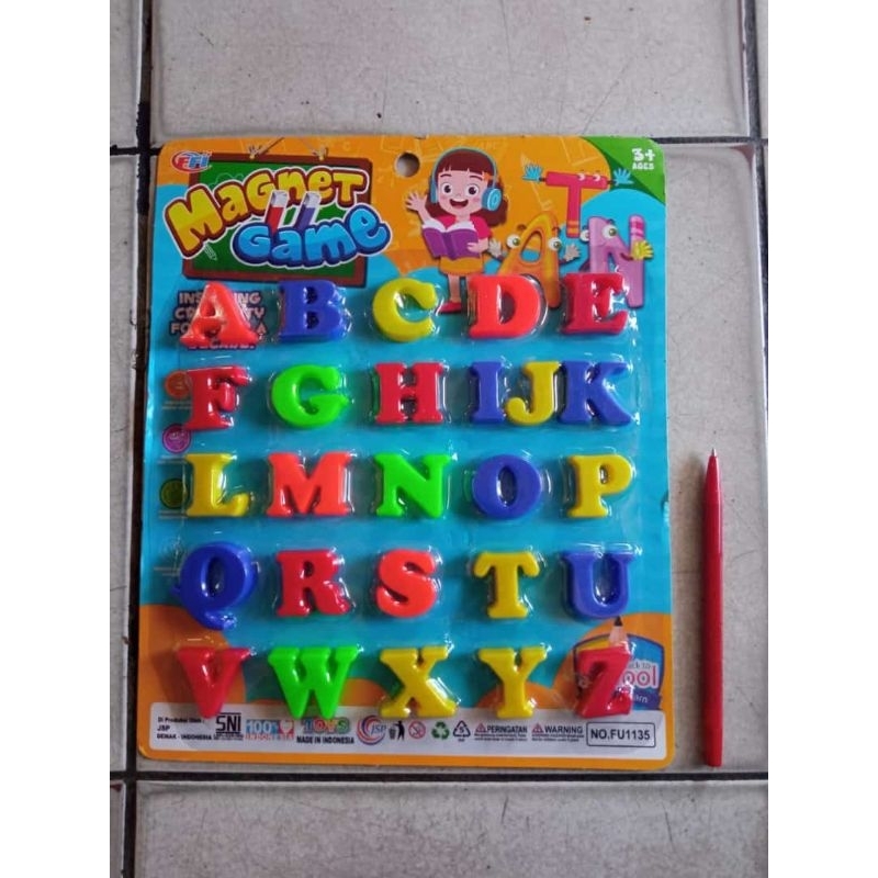 Jual ABJAD ABCD HURUF BELAJAR MEMBACA | Shopee Indonesia
