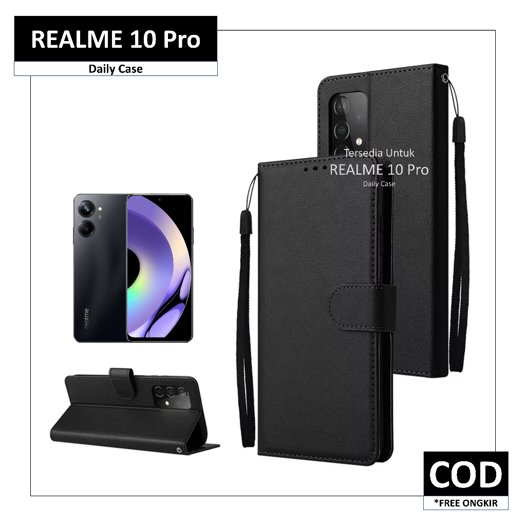 Jual Case REALME 10 / 10 PRO / 10 PRO+ / PLUS 5G 4G Flip Casing Terbaru ...