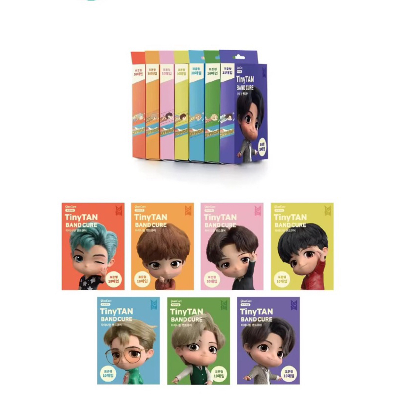 Jual BTS Tinytan Daily Bandage Dynamite (10 pcs) | Shopee Indonesia