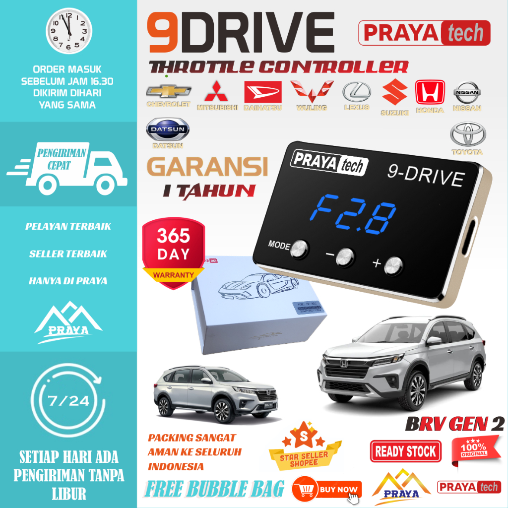 Jual 9 drive Piggyback Remap Ecu Brio AVANZA CALYA AYLA SIGRA AGYA CRZ BRV MOBILIO XENIA RUSH ...
