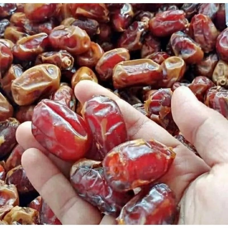 Jual Kurma Khalas saad 1kg / Kurma Al Sa'ad Dates Khalas Quality ...