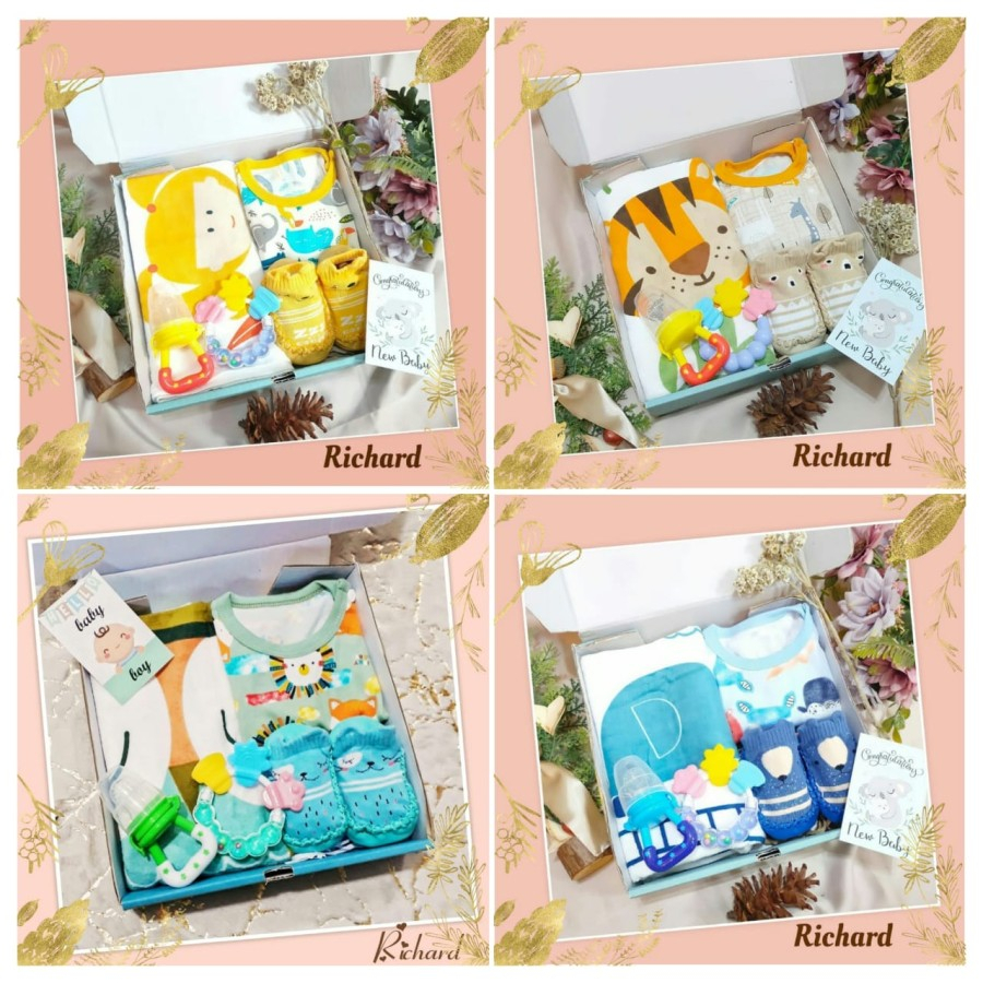 Jual Kado Bayi Baru Lahir I Paket Hampers Baby Born Laki-Laki Perempuan ...