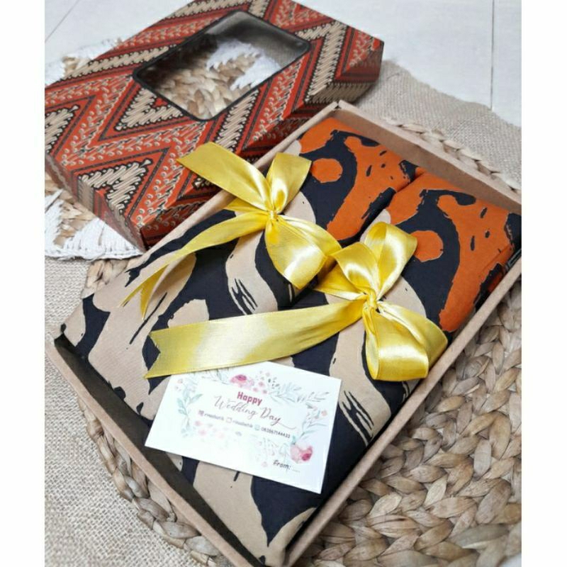 Jual HAMPERS KAIN BATIK SOFT BOX | Shopee Indonesia