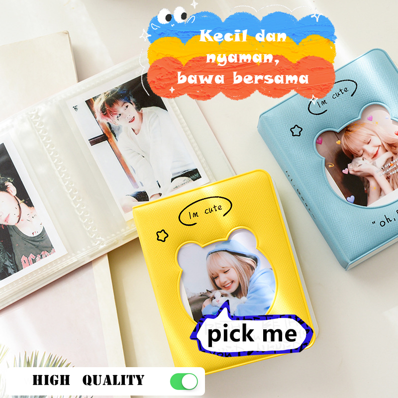 Jual Album Foto Polaroid Beruang Lucu album pc card holder/album ...