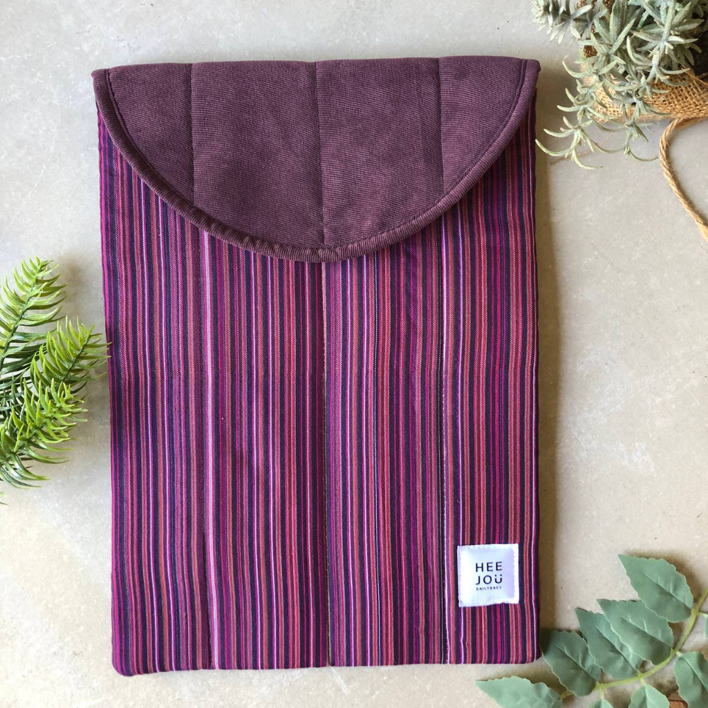 Jual Tas laptop sleeve sarung softcase kain tenun lurik 13 14 inch ...