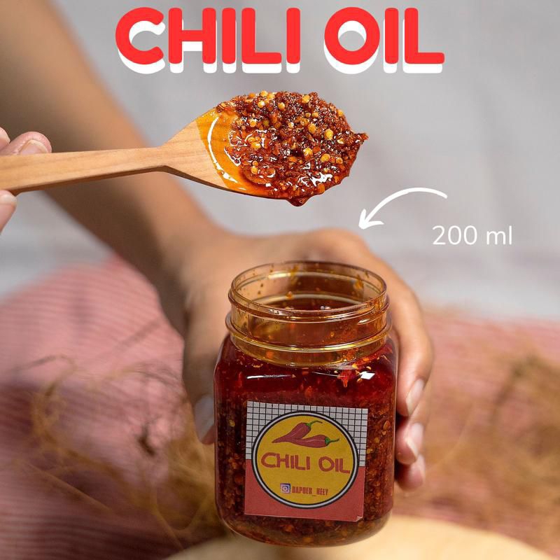Jual CHILI OIL 200ML Minyak Cabe Untuk Semua Makanan Dimsum/Bakso/Ramen ...