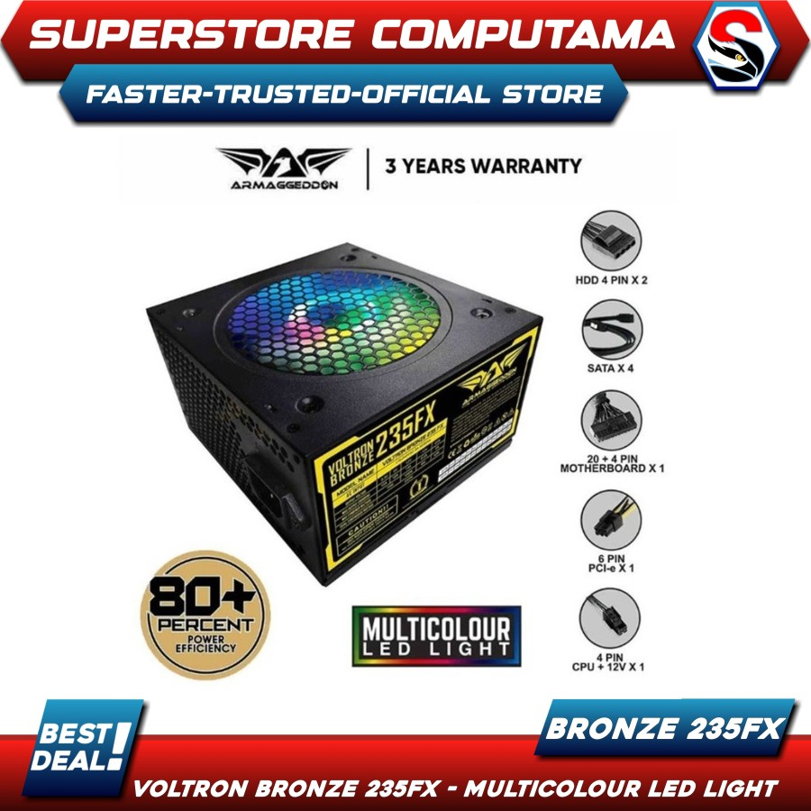 Jual Armaggeddon Voltron Bronze 235FX - 470 Watt - MultiColour LED Light | Shopee Indonesia