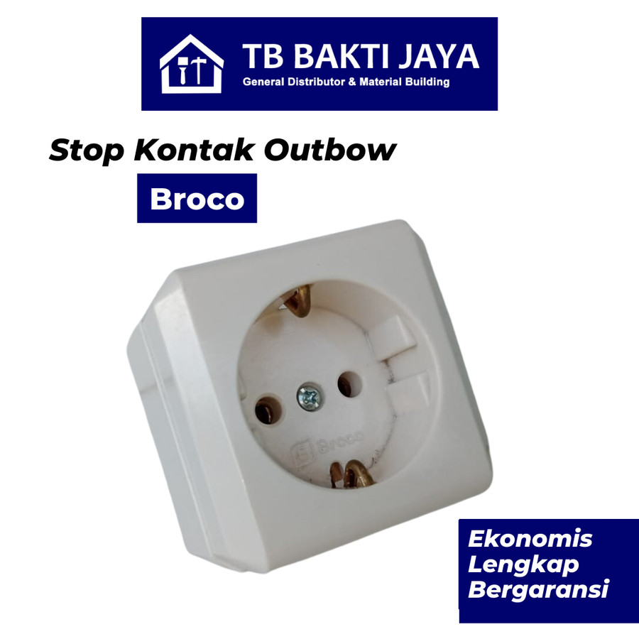 Jual Stop Kontak Outbow / Colokan Listrik Outbow - Broco | Shopee Indonesia