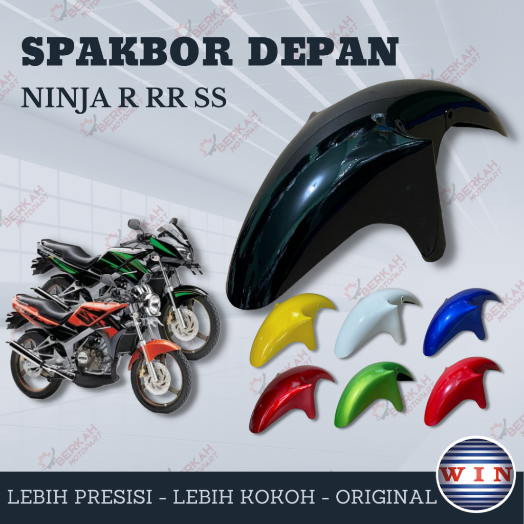 Jual WIN - Spakbor Slebor Depan Kawasaki Ninja 150 R RR pnp CB GL Mega ...