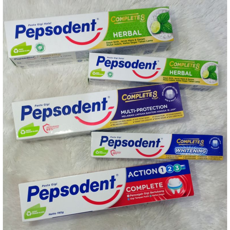 Jual Pasta gigi Pepsodent Complete 8 Actions | Shopee Indonesia