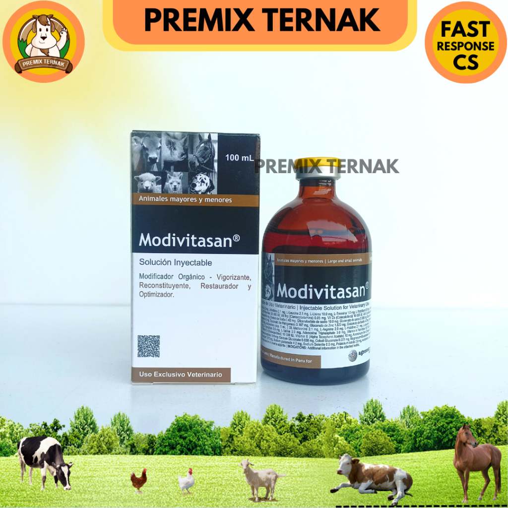 Jual MODIVITASAN 100ml - Multivitamin lengkap, Asam amino, Dilengkapi ...