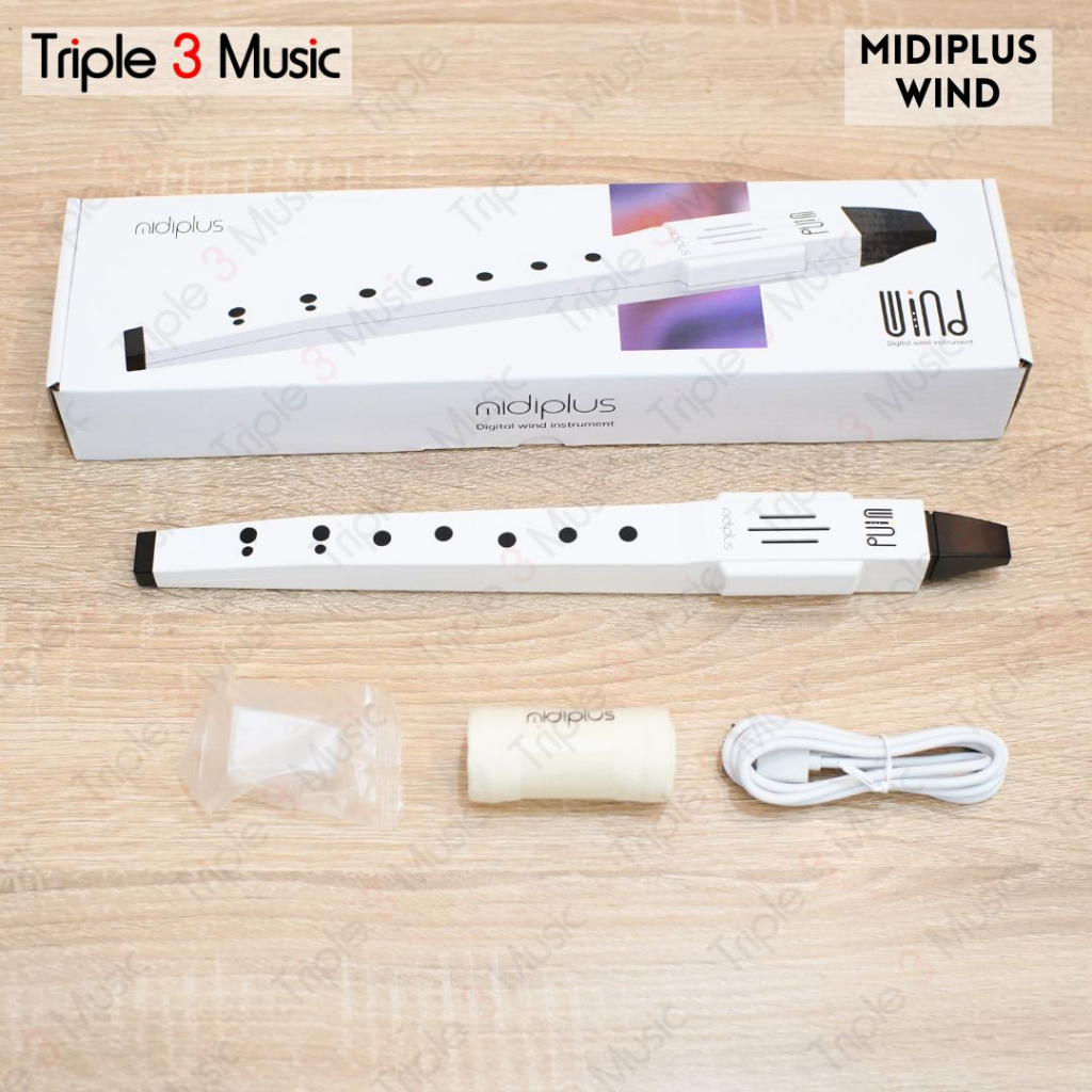 Jual Midiplus WIND WHITE Flute saxophone Alat tiup electric bluetooth ...