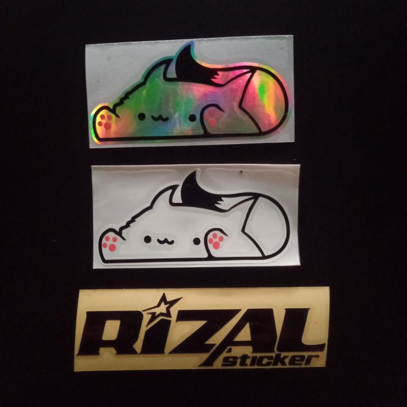 Jual STICKER BONGO FOX STICKER CUTTING WHITEFOXPROJEK | Shopee Indonesia