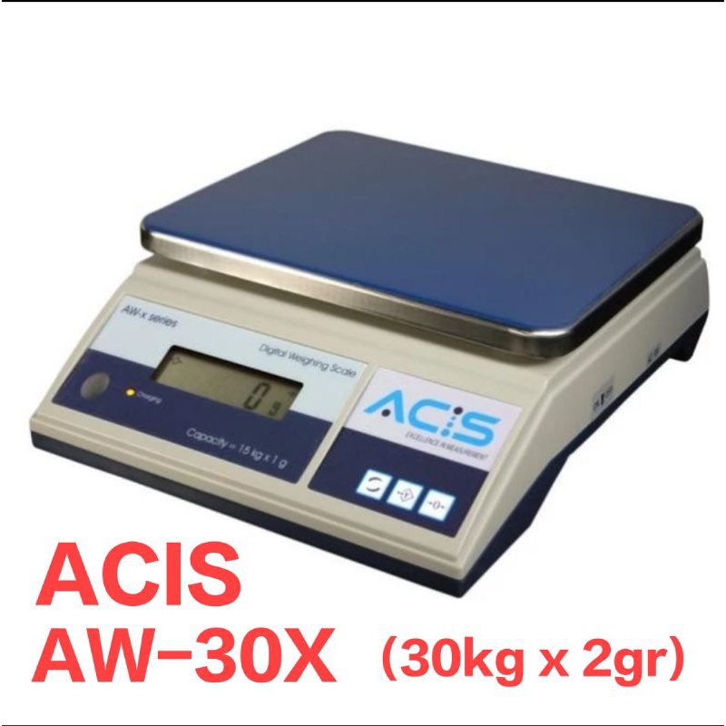 Jual ACIS AW 30X TIMBANGAN DIGITAL 30KG X 2GR | Shopee Indonesia