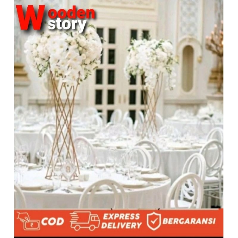 Jual Standing Pot Bunga meja Dekorasi Meja | Shopee Indonesia