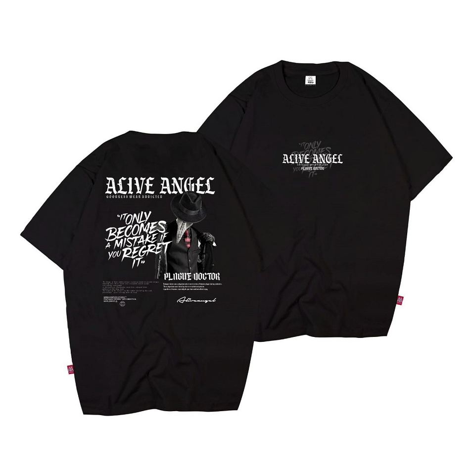 Jual T'SHIRT KAOS DISTRO RETRO ALIVE ANGEL ORIGINAL BAJU BRAND LOKAL ...