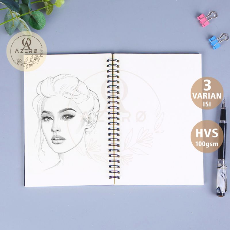 Jual Buku Sketsa Sketchbook Polos A5 / isi 100 Halaman Brown Paper ...