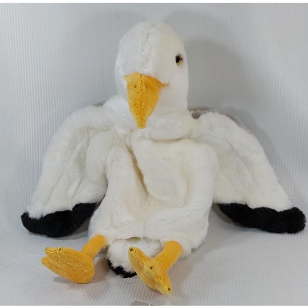 Jual Boneka Tangan Puppet Owl Penguin Ayam Bebek Burung Pig Babi Cute ...