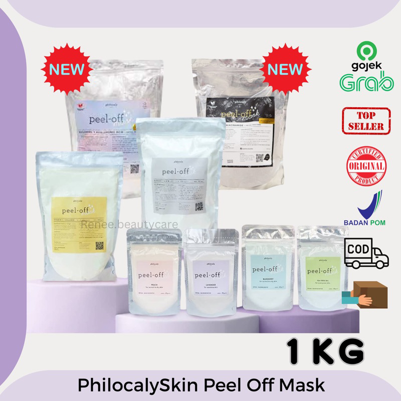 Jual (KEMASAN ORIGINAL ) PHILOCALY Mask 1kg Masker Peel Off Salon ...