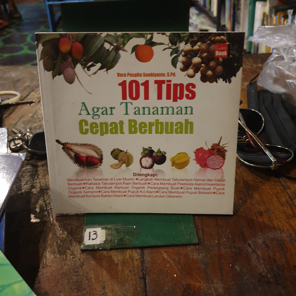 Jual Buku 101 tips agar tanaman cepat berbuah - original | Shopee Indonesia