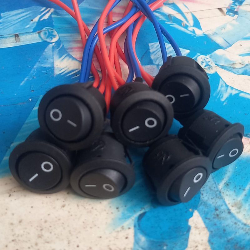 Jual Saklar on off 2 kabel model bulat | Shopee Indonesia
