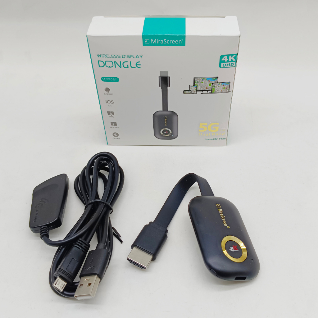 Jual DONGLE HDMI WIRELESS WIFI DONGLE MIRASCREEN G9 PLUS | Shopee Indonesia