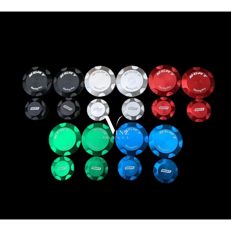 Jual Koin Tutup Rangka Ninja R SS RR By NGRT CNC Anodize Coin Penutup ...