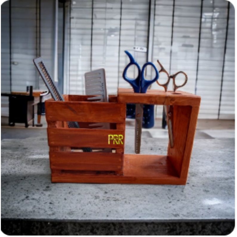 Jual holder tempat kotak SISIR gunting clipper Pangkas rambut ...