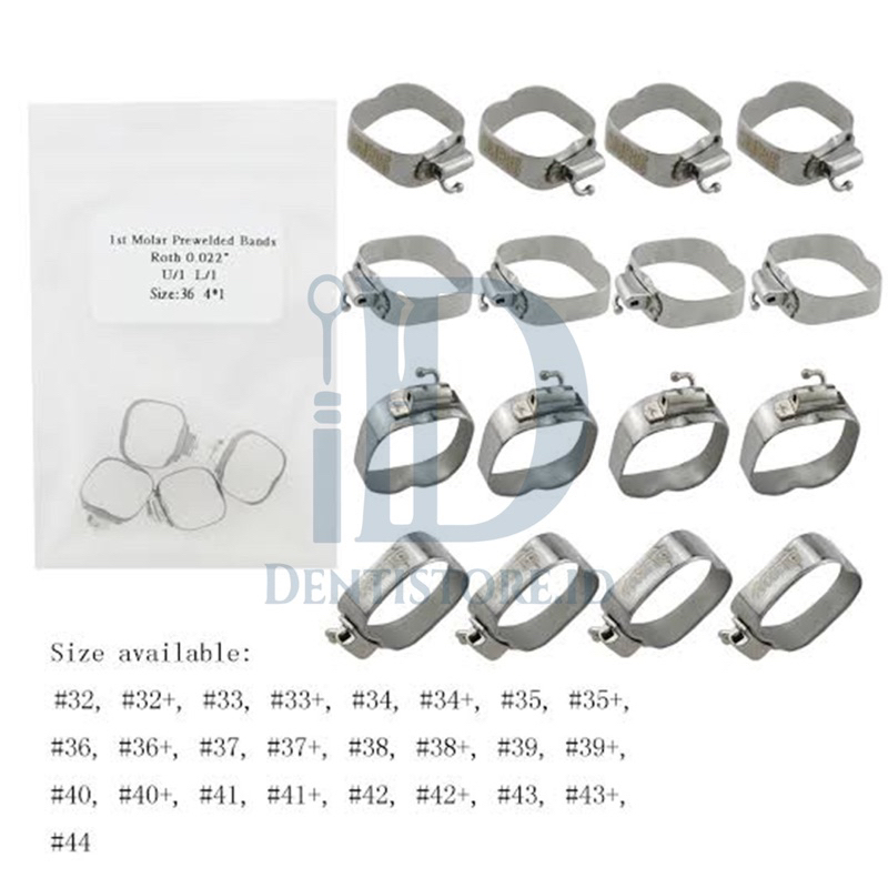 Jual Molar Band Ortho Molarband Ring Gigi Orthodontic Buccal Tube Behel ... Jual Molar Band Ortho Molarband Ring Gigi Orthodontic Buccal Tube Behel ...