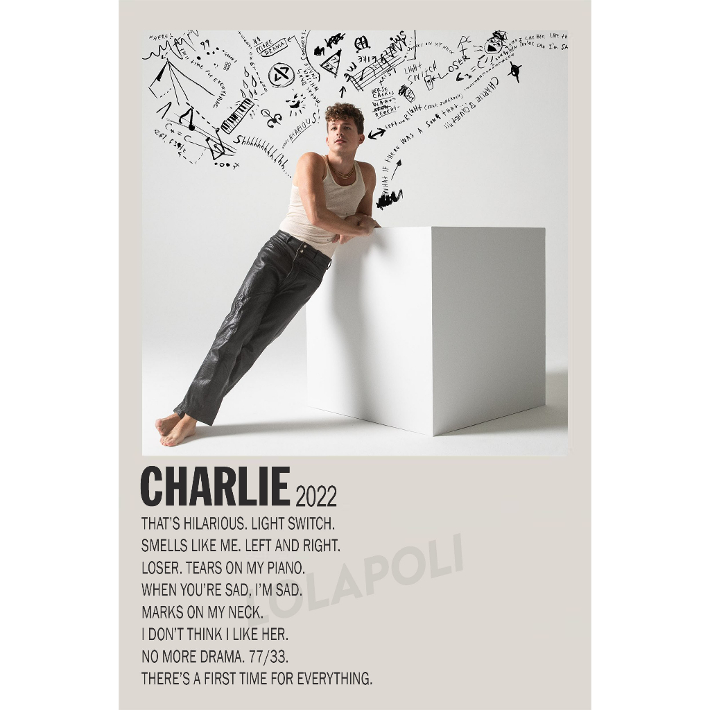 Jual Poster Cover Album Charlie - Charlie Puth | Shopee Indonesia