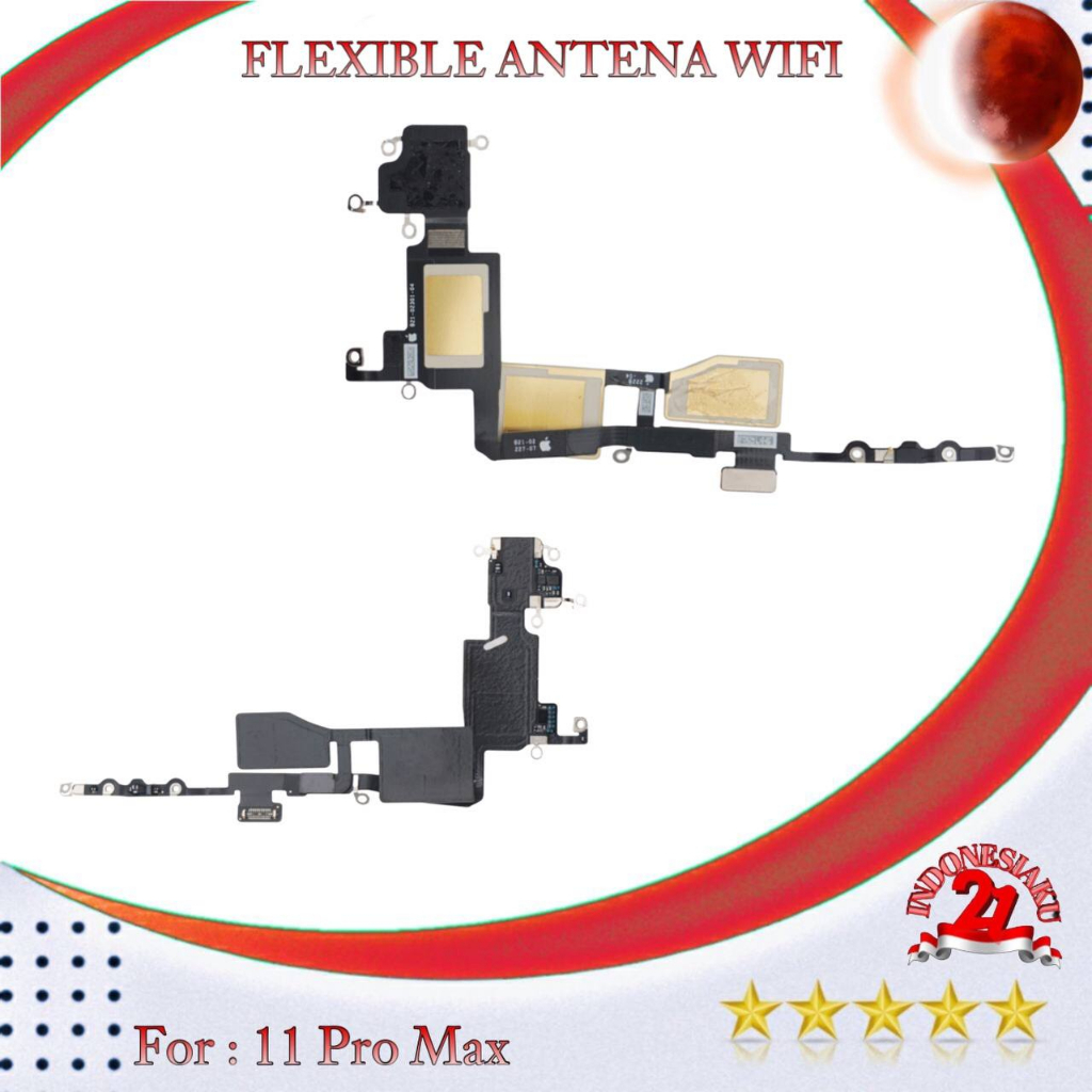 Jual FLEXIBLE ANTENA WIFI 11 PRO MAX NEW 100% ORIGINAL | Shopee Indonesia