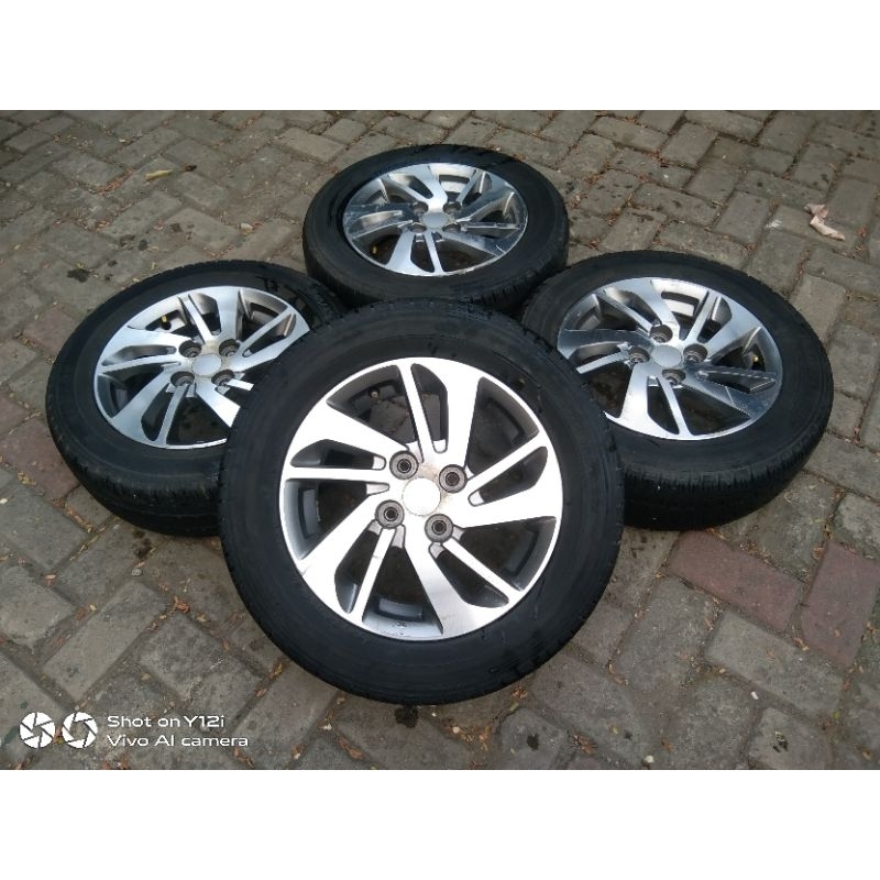 Jual VELG OEM SIRION RING 14 PCD 4X100 PLUS BAN 175/65 | Shopee Indonesia