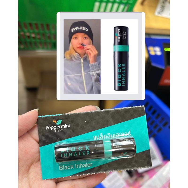 Jual BLACK INHALER PEPPERMINT FIELD ORIGINAL THAILAND / INHALER LISA ...