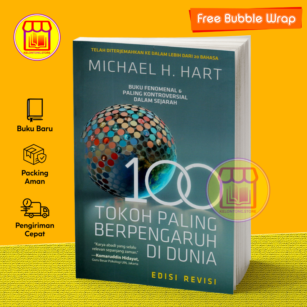 Jual Michael H Hart - 100 tokoh paling berpengaruh di dunia edisi ...