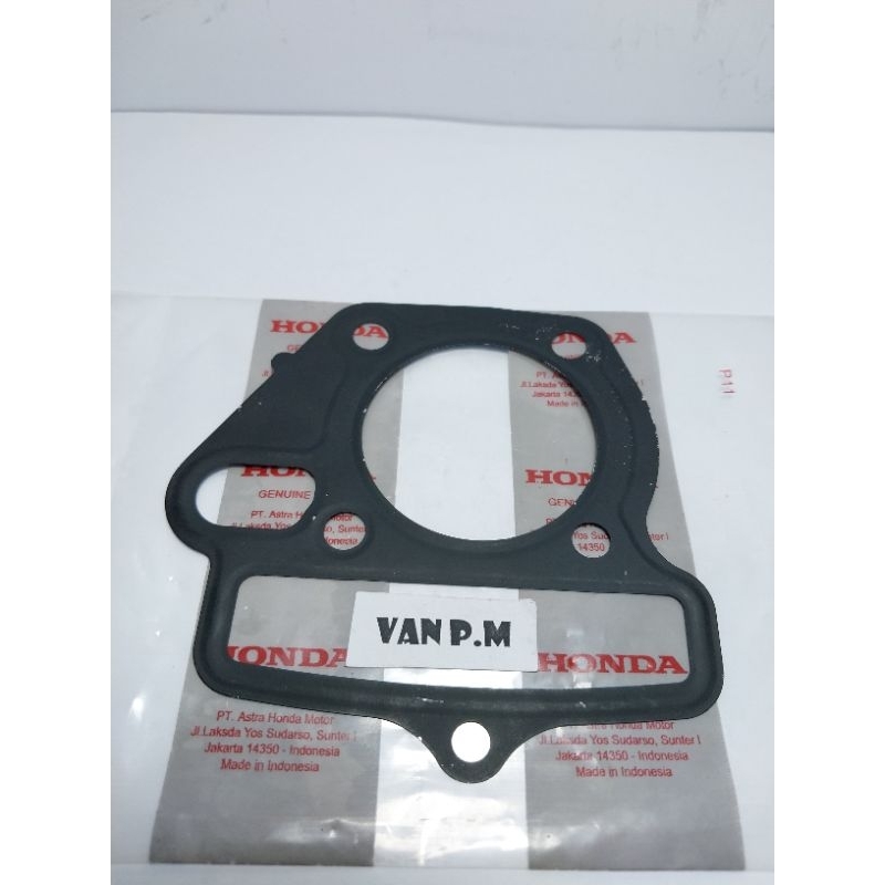 Jual Gasket Paking Silinder Cylinder Head Blok Atas CHPT Hitam Legenda Supra Fit Lama Supra Fit ...