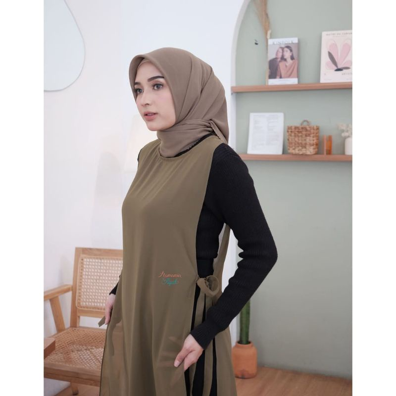 Jual Outer Muslim Terbaru 2023 Long Vest Soji Rompi Kekinian | Shopee ...