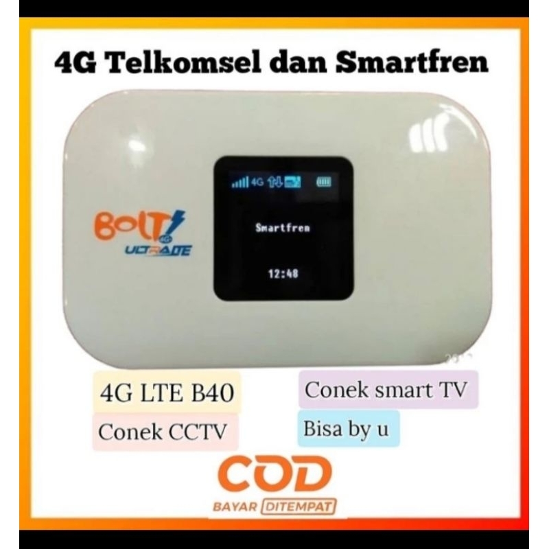 Jual modem bolt jaringan 4G plus batrai + kartu | Shopee Indonesia