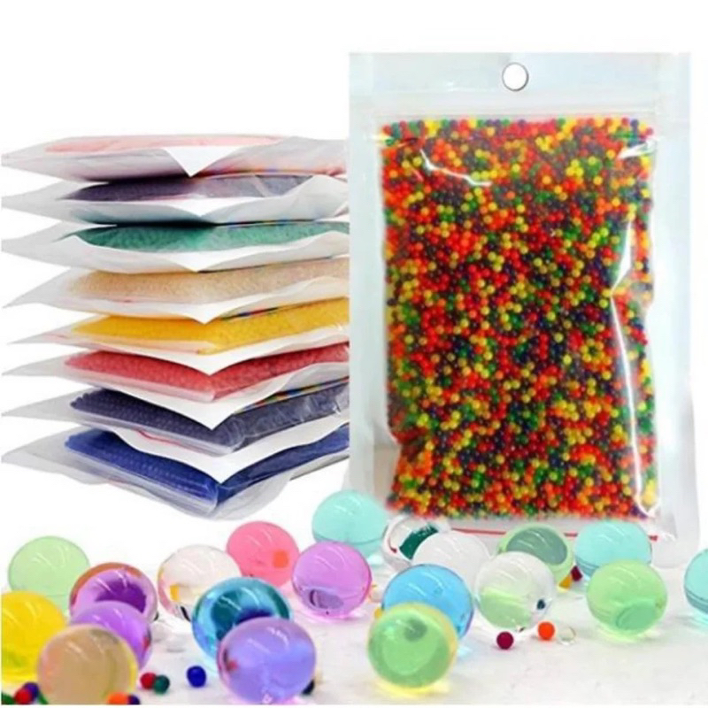 Jual WATERBEADS 100 gram Medium & Jumbo Water Beads | Shopee Indonesia