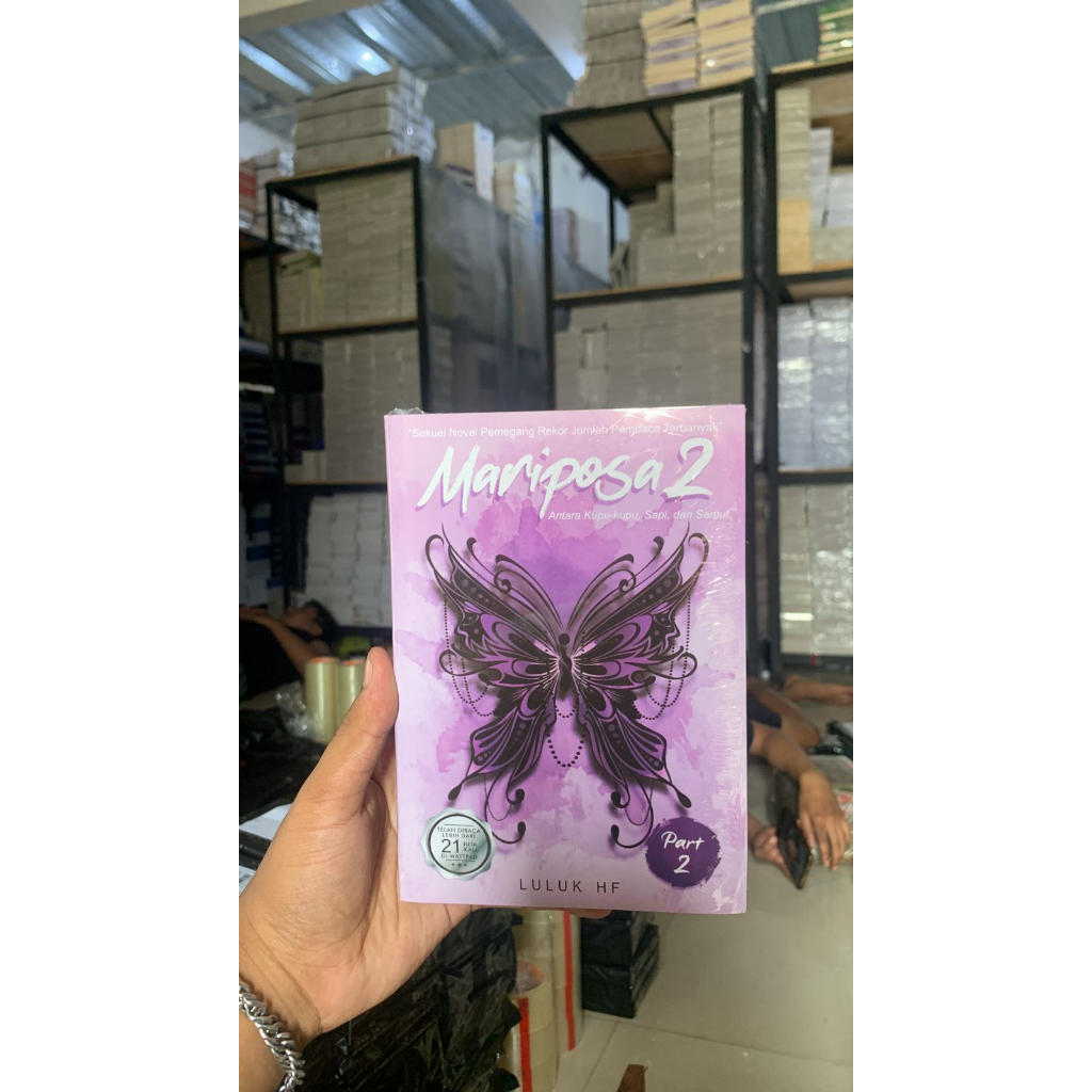 Jual Novel Mariposa 2 Part 2 by Luluk HF / MANDIIRI NOVEL | Shopee ...