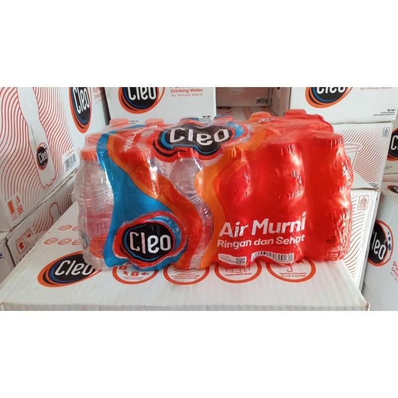 Jual Murah. Cleo Botol Mini 220 mili isi 24 botol. Air murni Cleo mini isi 24 | Shopee Indonesia
